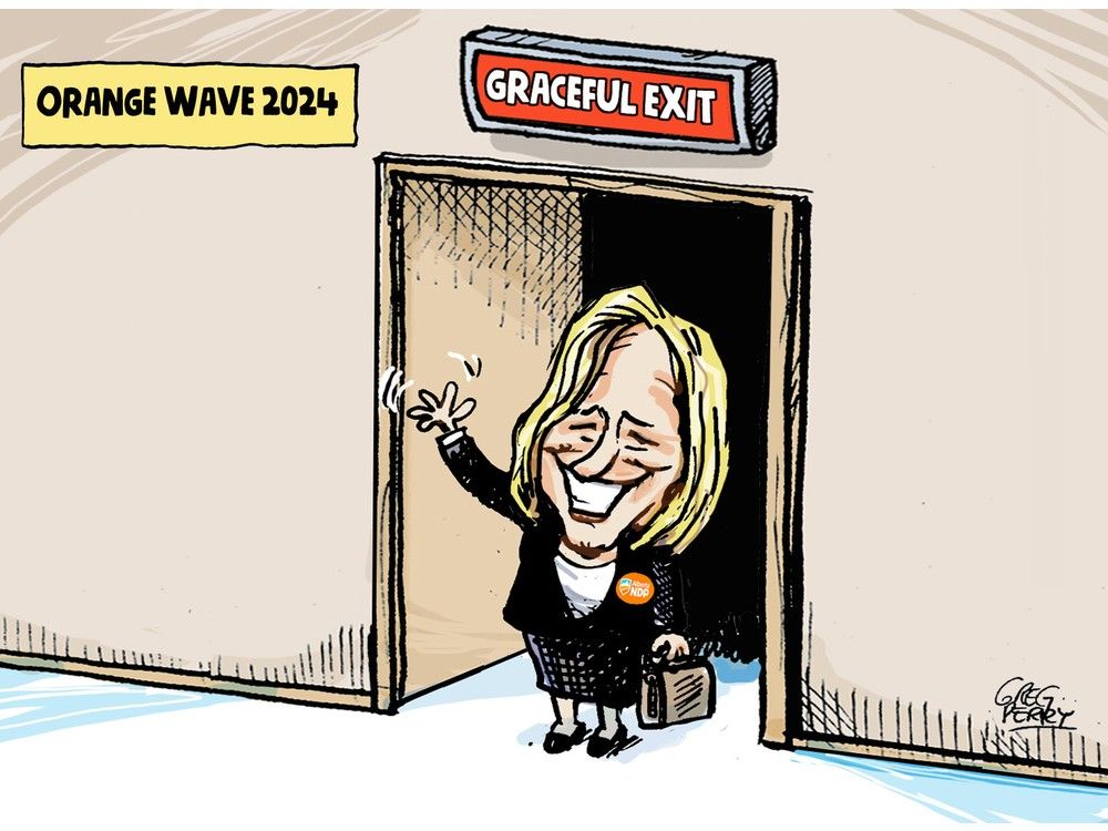 A week's worth of editorial cartoons from the Calgary Herald OpEd pages ...