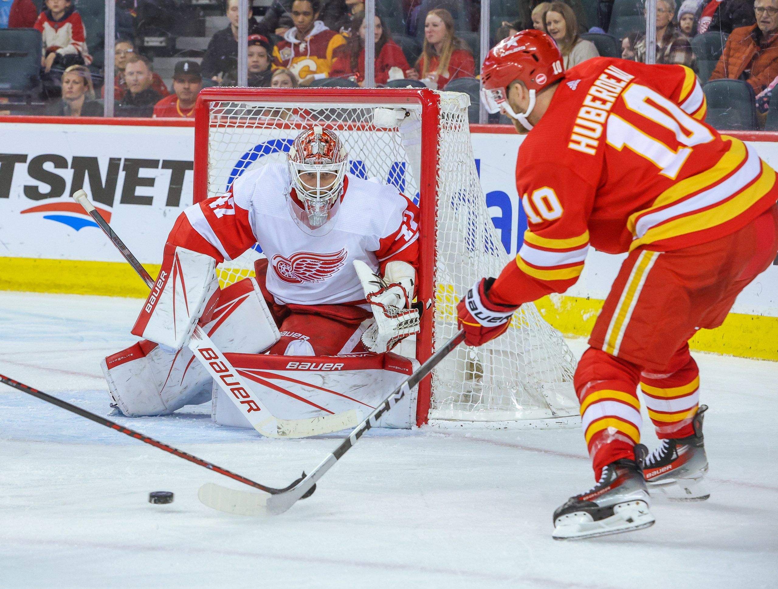 Huberdeau accepting role as Flames get younger | Calgary Herald