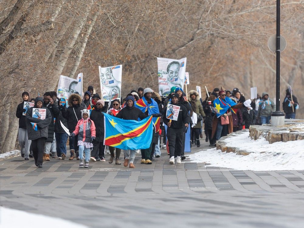 Congolese Calgarians protest conflict in eastern Congo | Calgary Herald