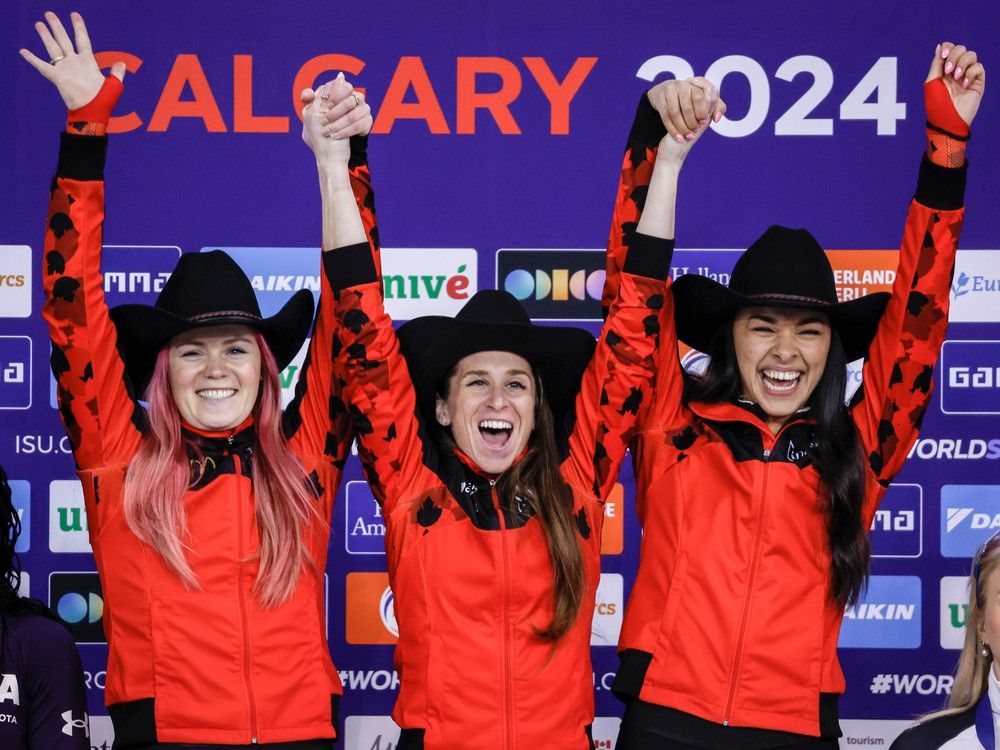 Ponoka's Maddison Pearman earns world speed skating gold medal ...