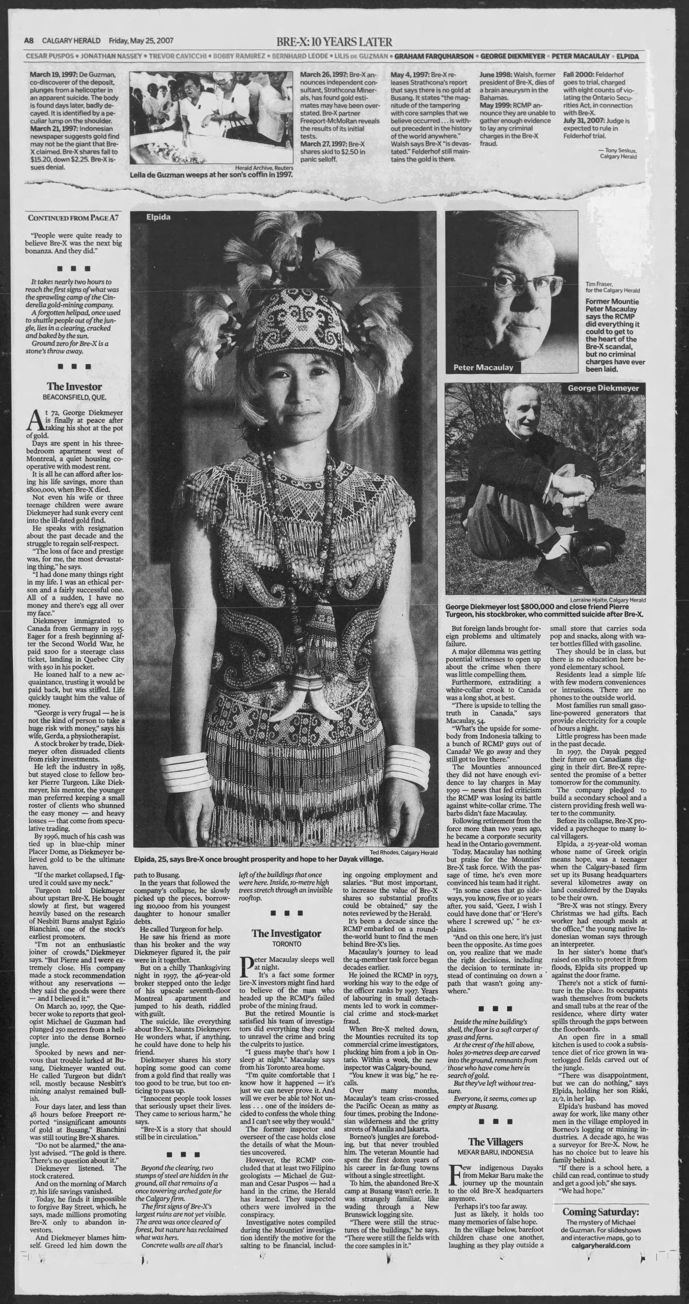 Bre-X: The gold scandal that inspired books, a movie and a new podcast ...