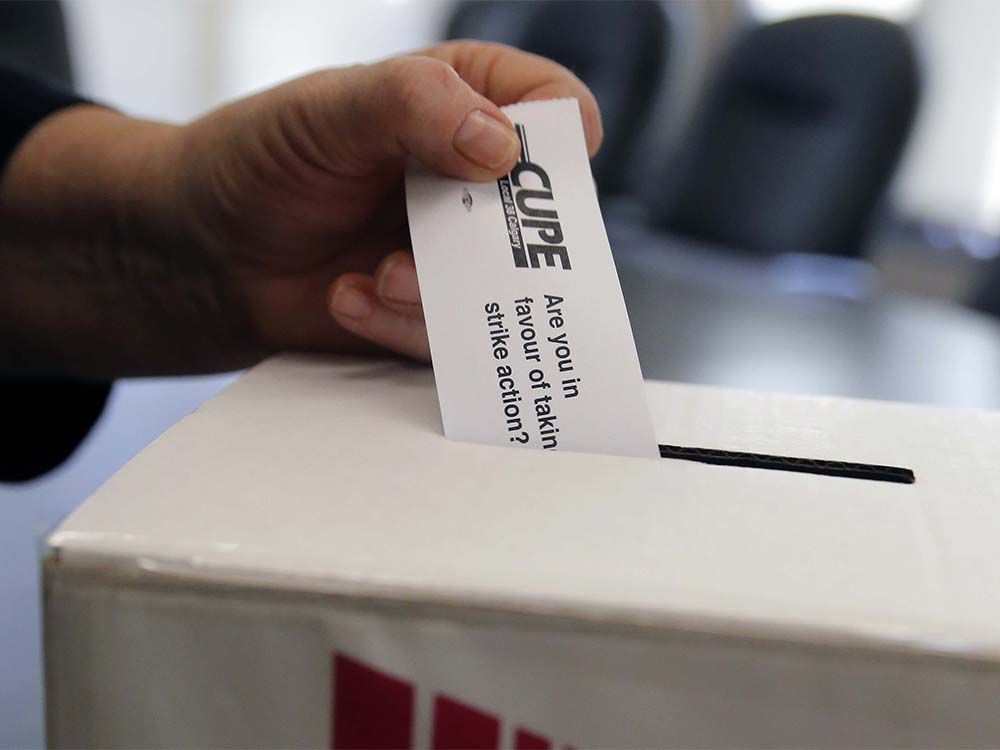 City of Calgary office workers vote in support of strike action ...