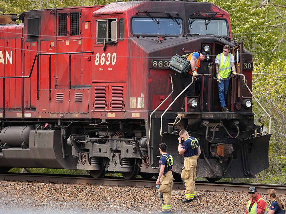 Teenager dead after being hit by CP Rail train in Bowness | Calgary Herald
