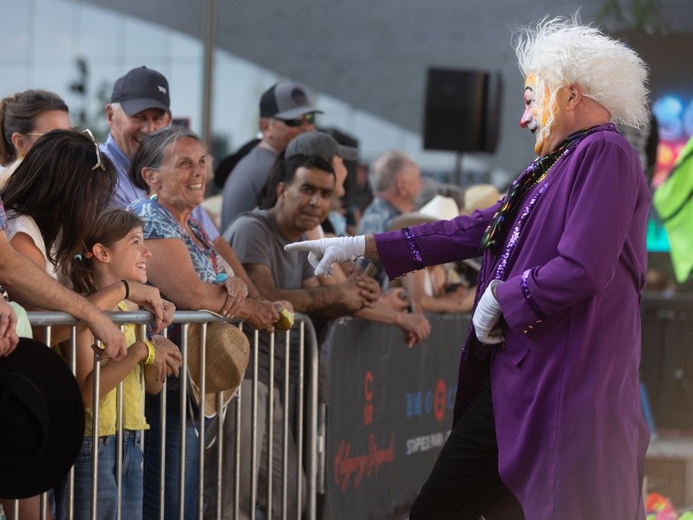 Circus artists clown around with Stampede Showband in magical show ...