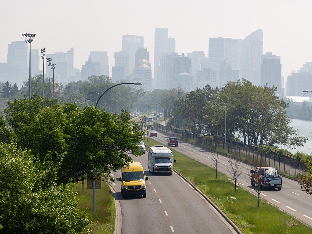 Wildfire smoke to hit high risk levels Wednesday, then taper off ...
