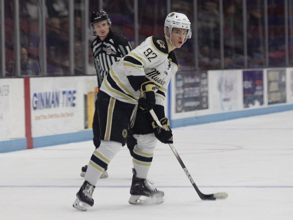 Where will Flames first-rounder Matvei Gridin take his talents next? | Calgary Herald