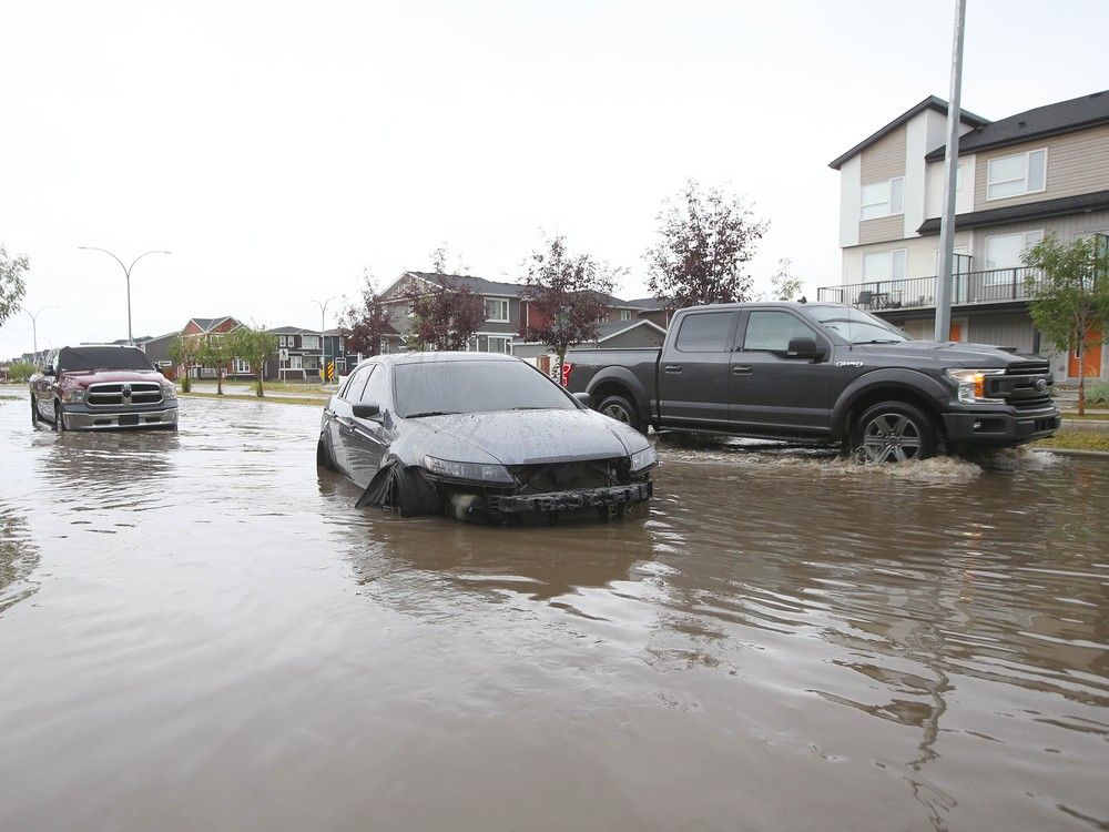 Hail damage reported at many homes, Calgary airport due to storm ...