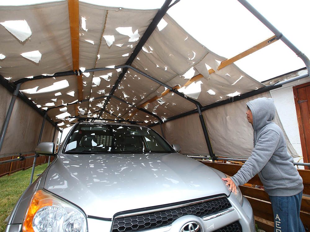 'It was like hell': North Calgary hammered by supercell hailstorm ...