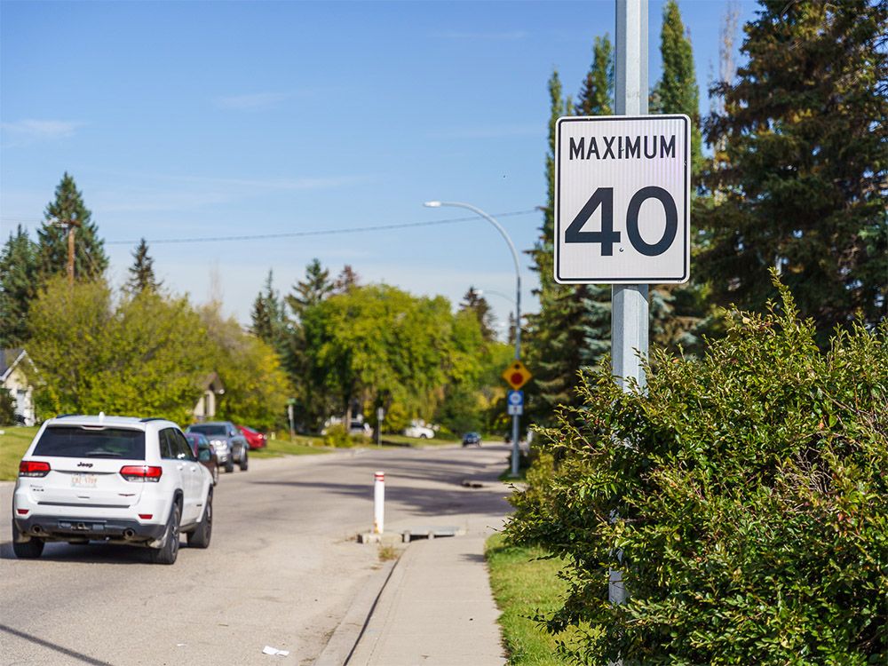 More Calgary roads reduced to 40 km/h at residents' requests | Calgary ...