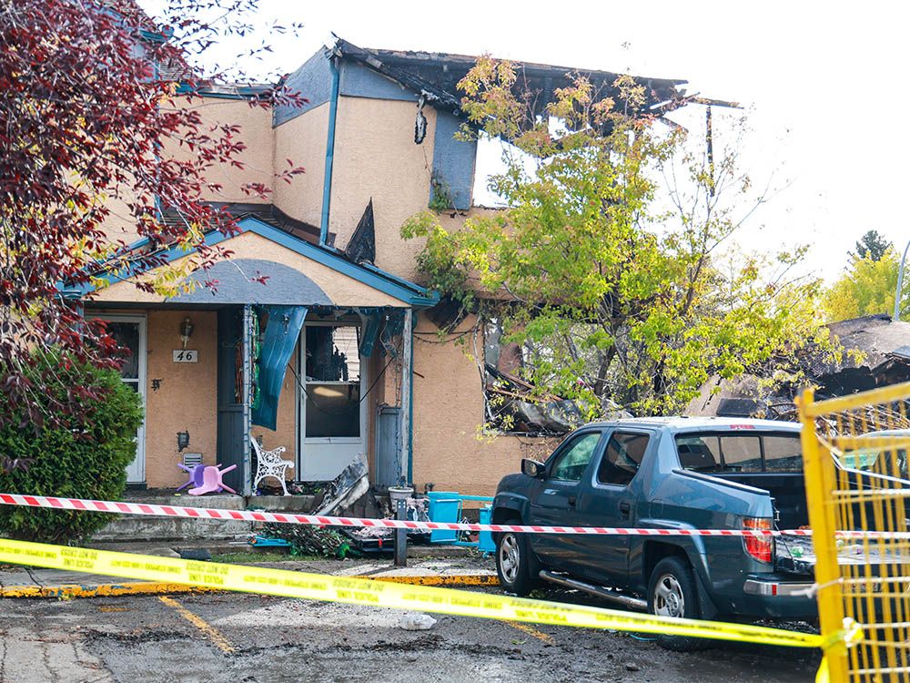 Explosion, fire at northeast townhouse complex sends six to hospital ...