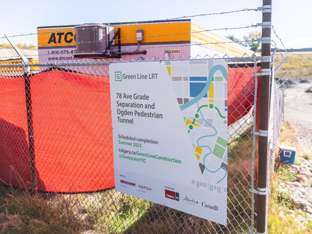 Calgary, province agree to build large portion of southeast Green Line ...
