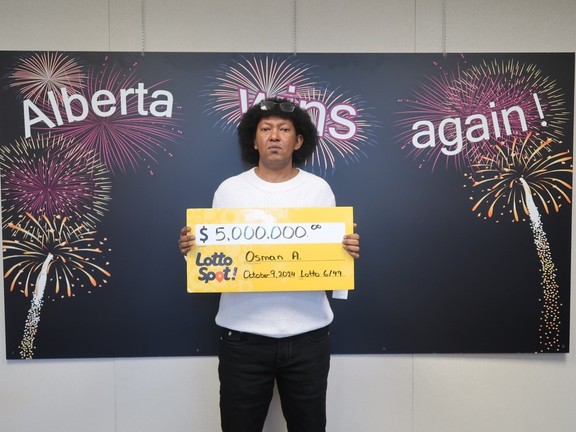 Calgary man wins $5 million playing Lotto 6/49 | Calgary Herald Calgary man wins $5 million playing Lotto 6/49 | Calgary Herald