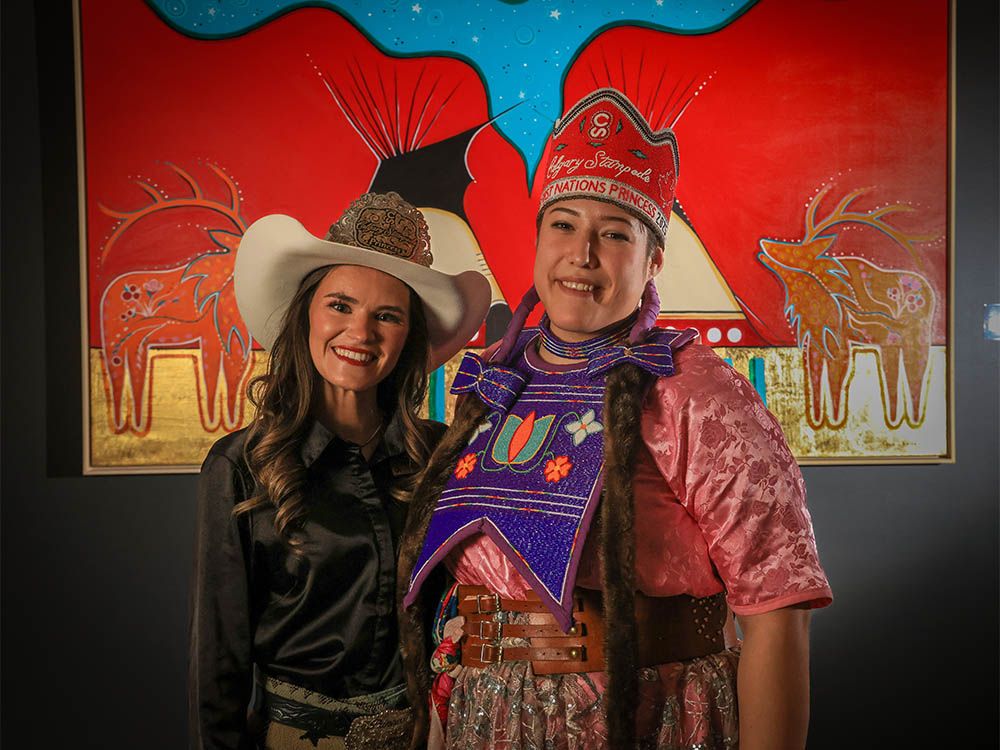 Pacey Strangling Wolf crowned as 2025 Stampede First Nations Princess ...