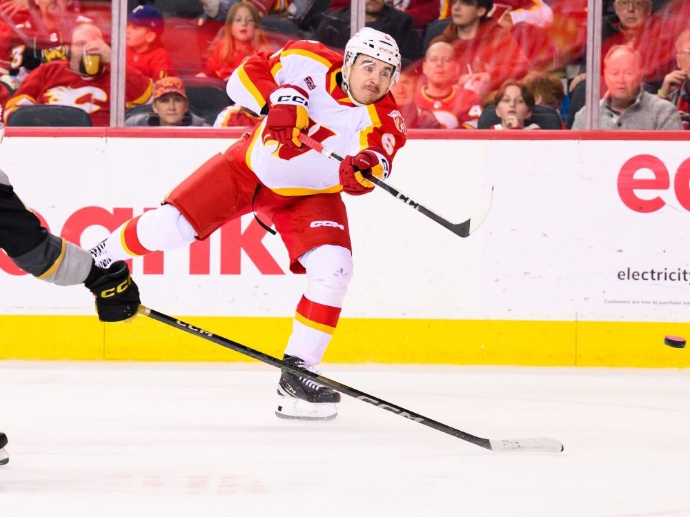 If Connor Zary's out, is Rory Kerins the next man up for the Flames ...