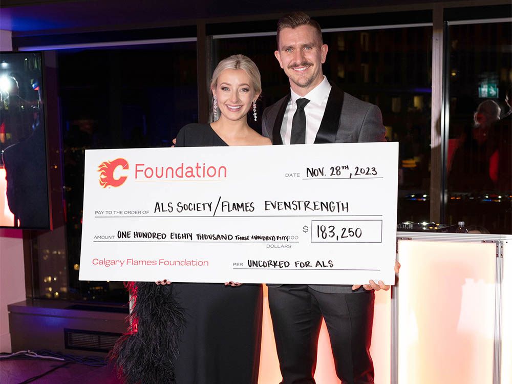 Frida Backlund designs limited-edition hoodie for ALS | Calgary Herald