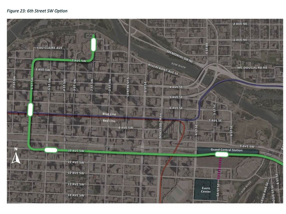 Province shares redacted AECOM report for new Green Line alignment ...