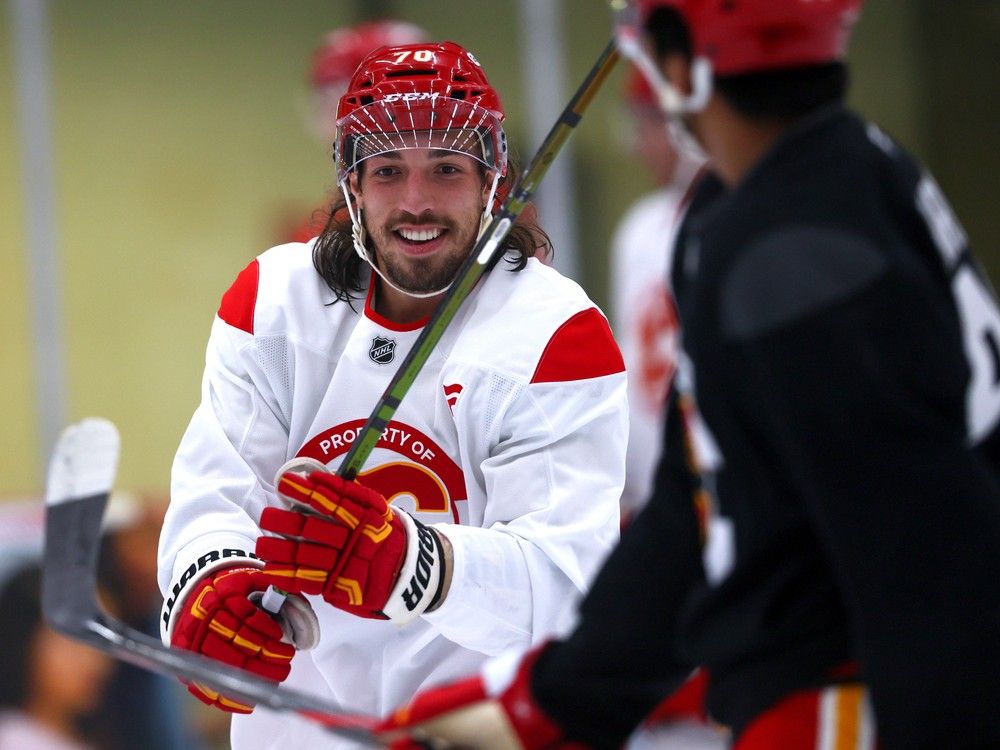 Ryan Lomberg has admiration of Flames’ all-time tough guys | Calgary Herald
