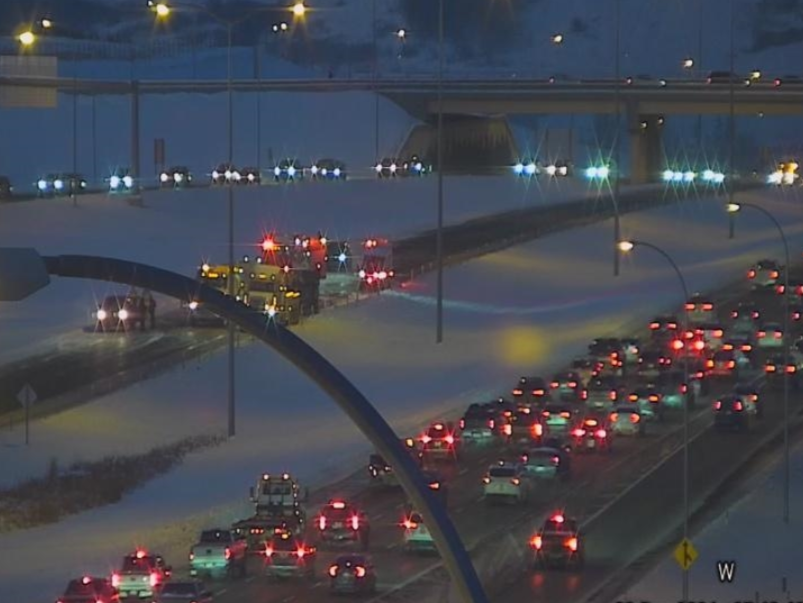 Eastbound Stoney Trail reopens after hours-long closure | Calgary Herald