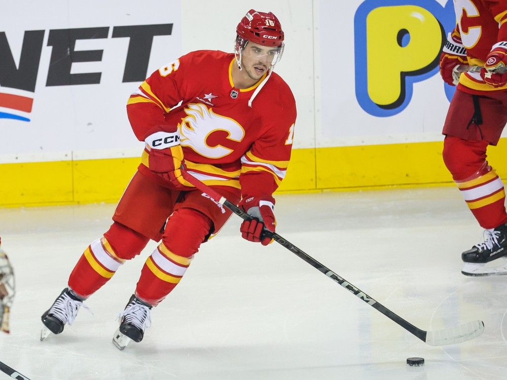 Frost, Farabee arrive in Calgary excited to make mark with Flames ...