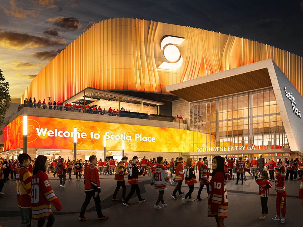 Sneak peek of new Calgary arena coming soon at events centre showroom ...
