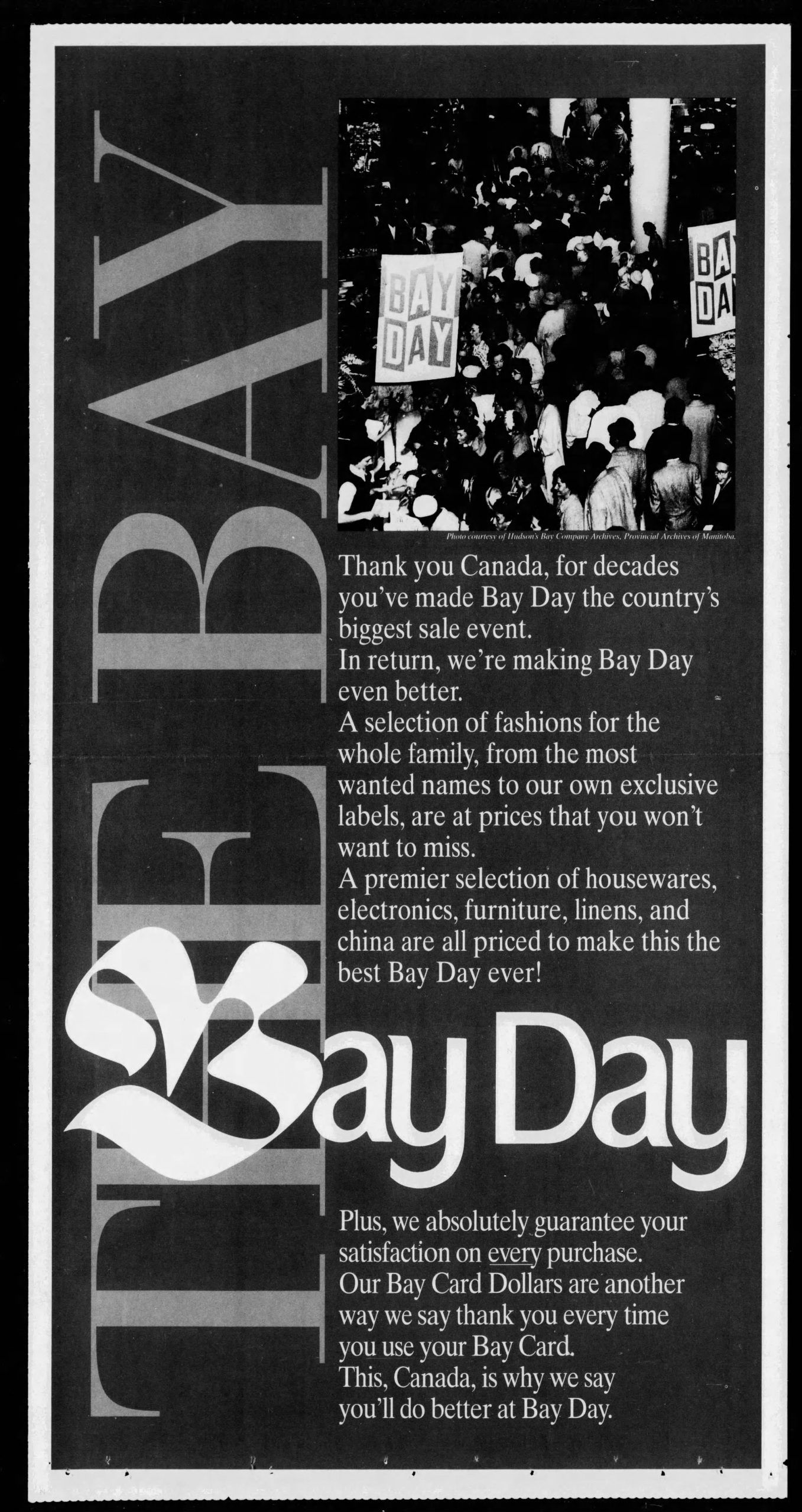A look at memorable Bay ads over the decades | Calgary Herald