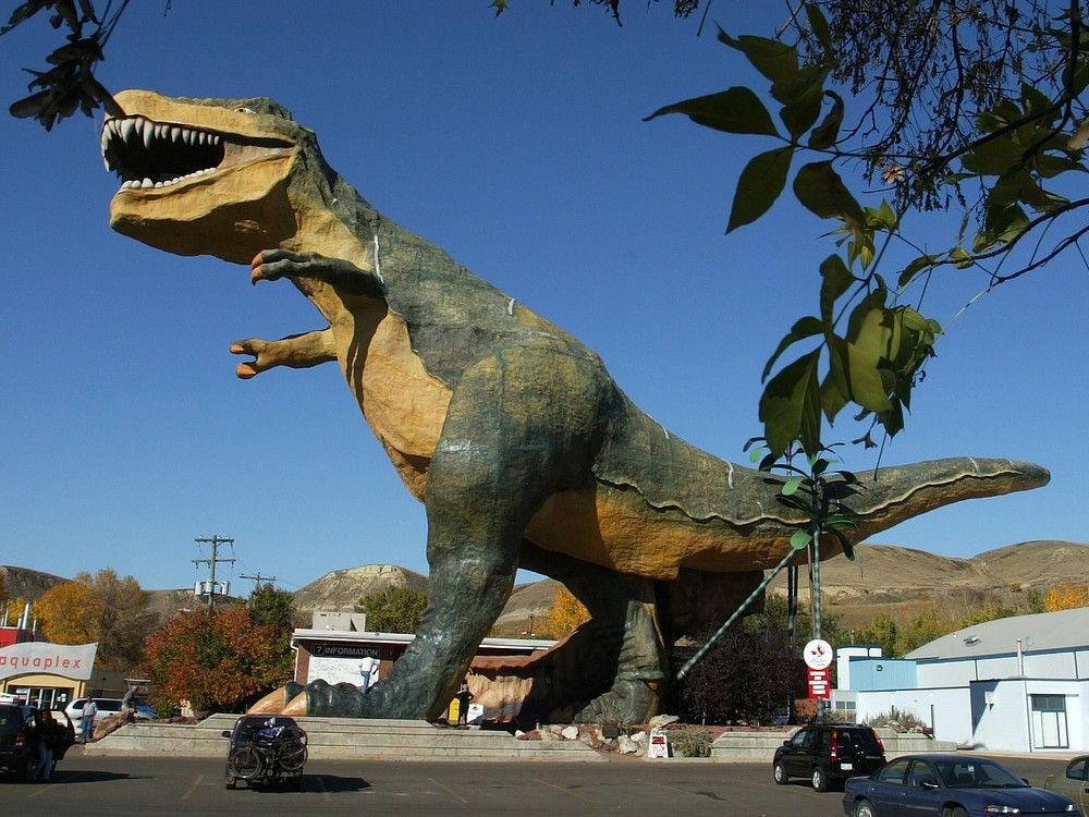 Groups move to save Drumheller's Tyra the dinosaur from extinction ...
