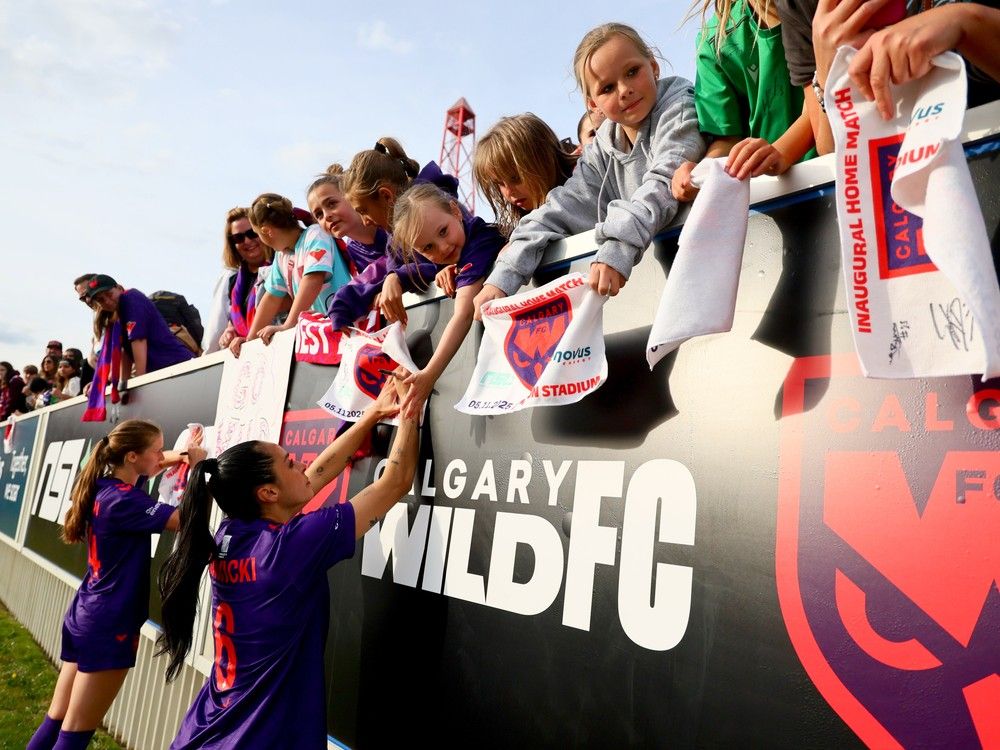Calgary Wild FC savours historic debut of women's pro soccer in city ...