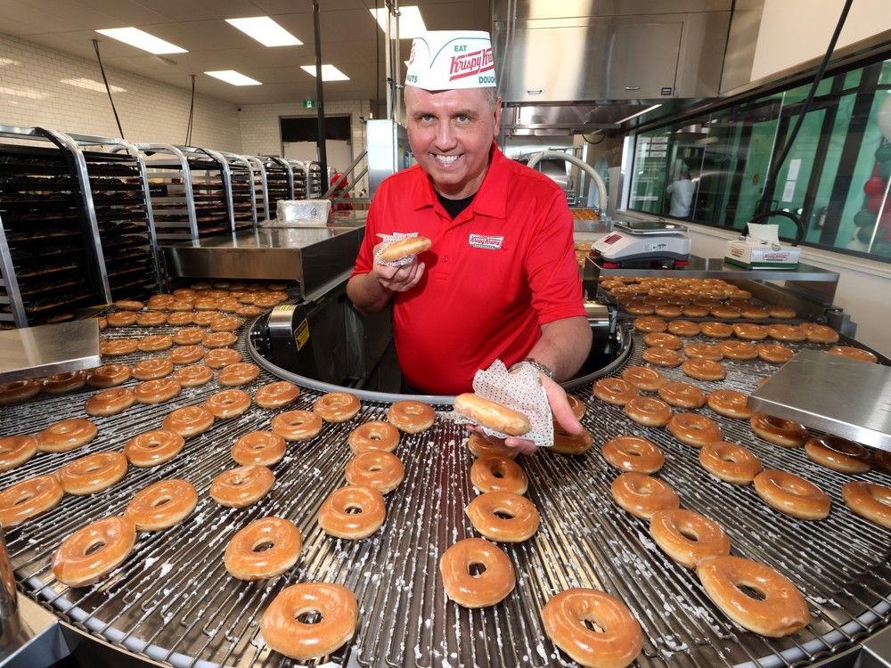 Take a glimpse inside Krispy Kreme Doughnuts' new Calgary store ...
