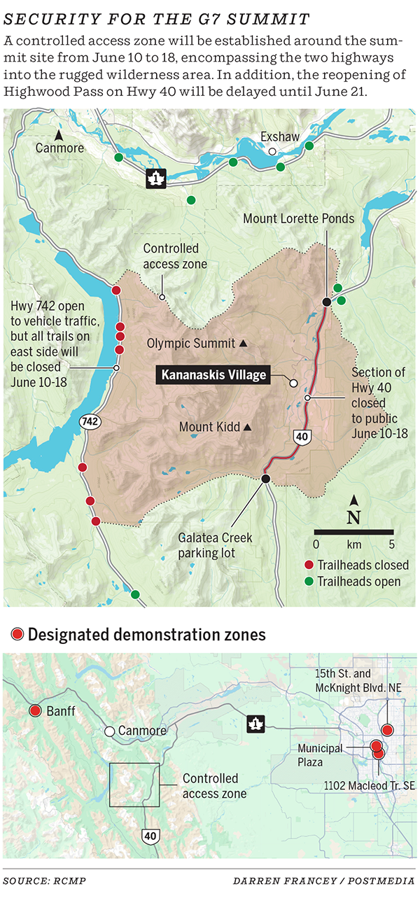 More security measures taking effect in preparation for G7 summit ...