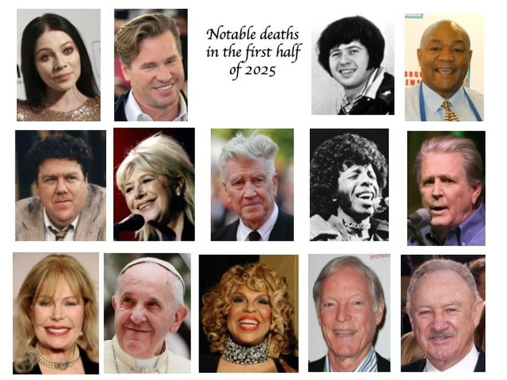 Celebrity deaths at the halfway point of 2025 | Calgary Herald