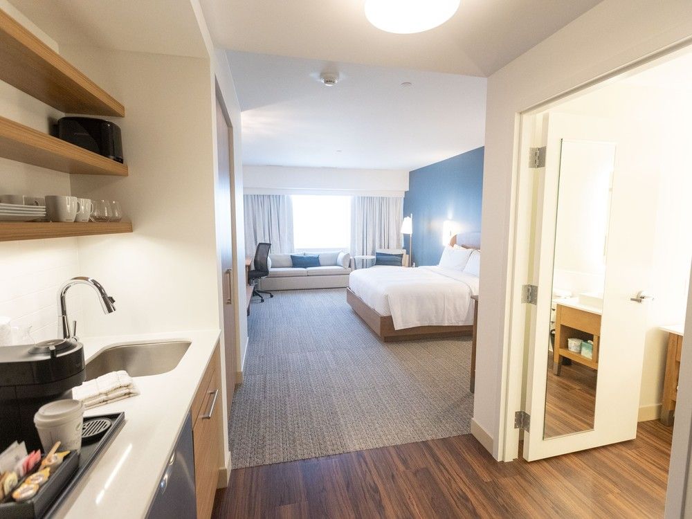 First office-to-hotel conversion project opens in downtown Calgary ...