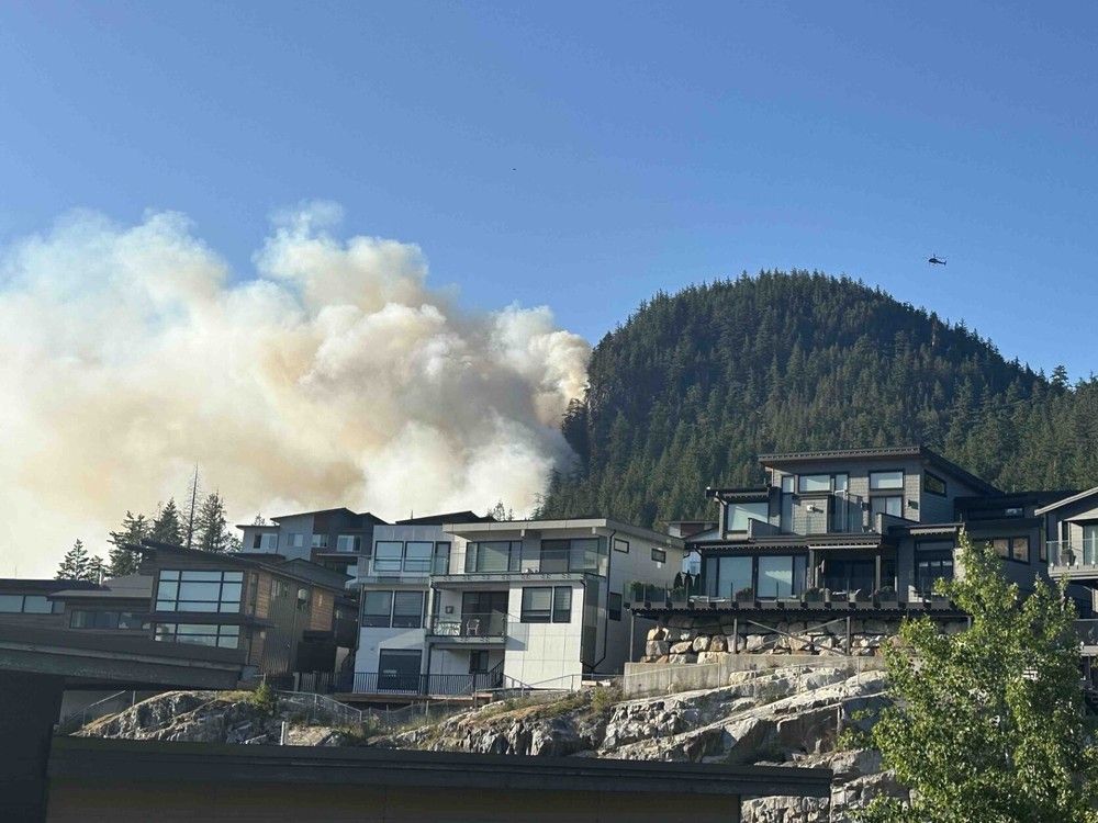 Wildfire updates: Marten Beach evacuation alert | Squamish blaze held ...