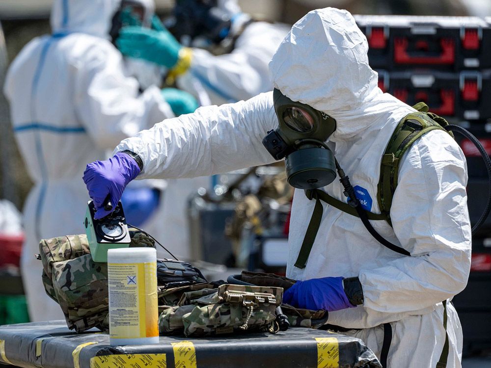 Training exercise at CFB Suffield faces down invisible, lethal enemy ...