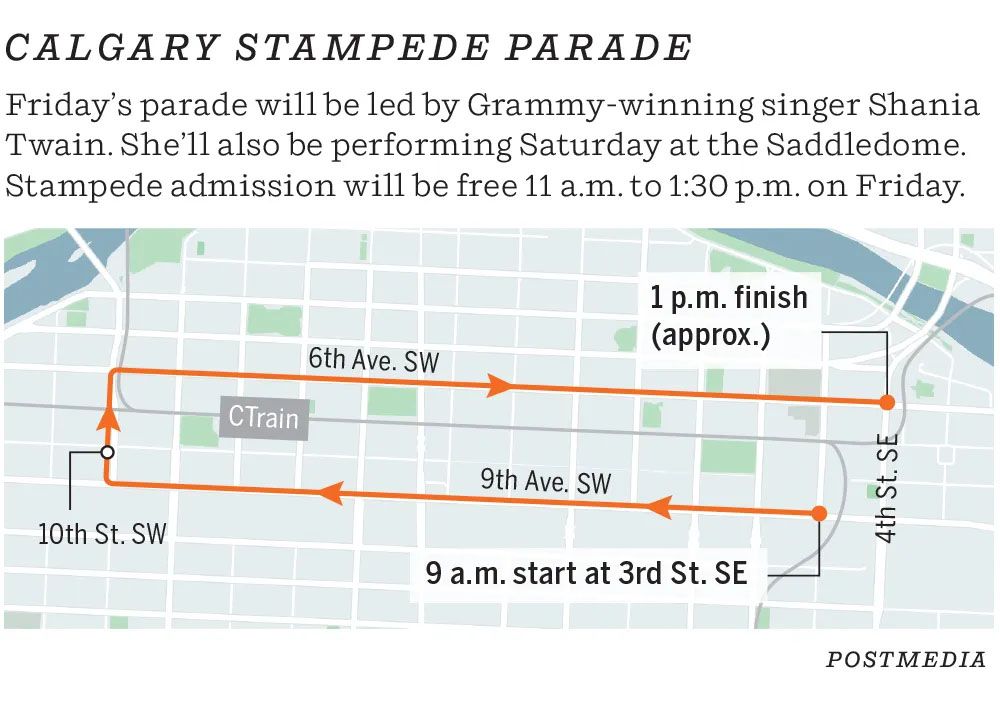 Everything you need to know about the 2025 Stampede Parade | Calgary Herald