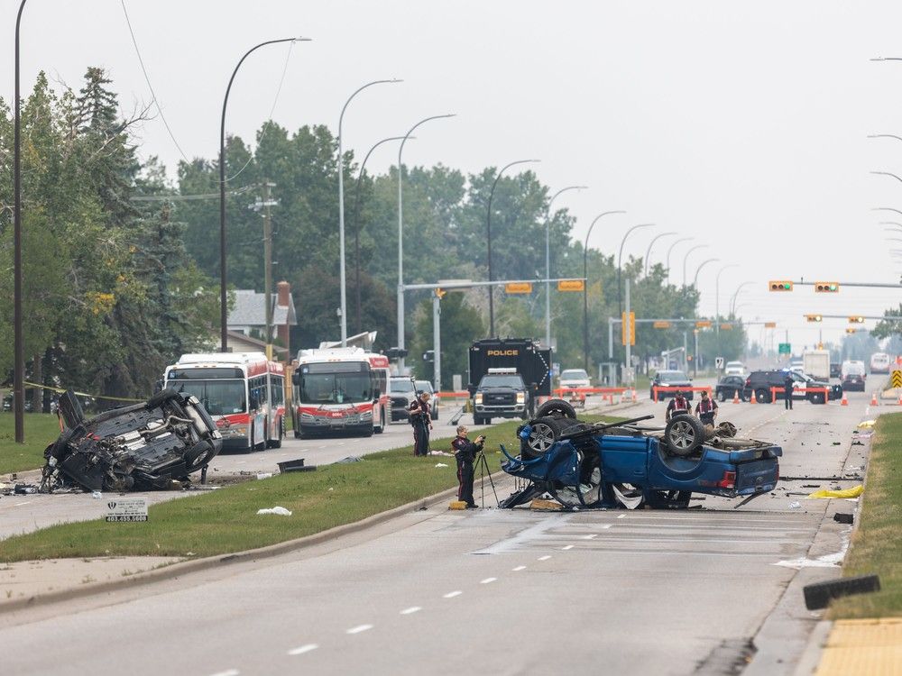 One person dead after crash in northeast Calgary | Calgary Herald