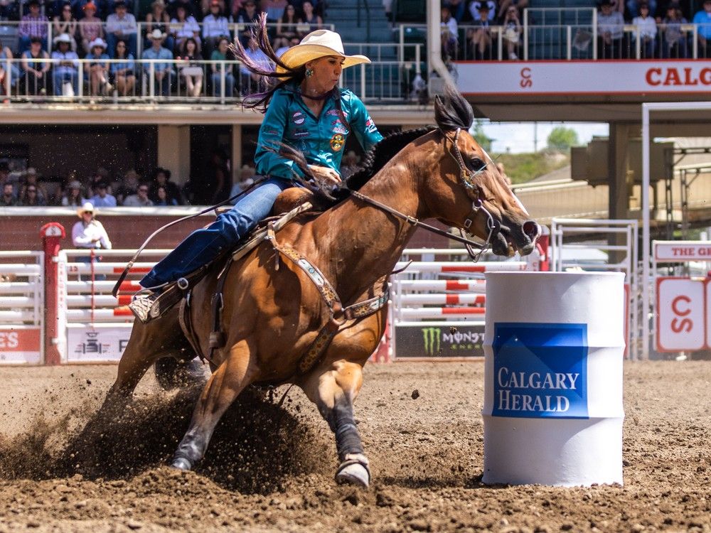 Teenage bull rider Grady Young reaches new heights at Calgary Stampede ...