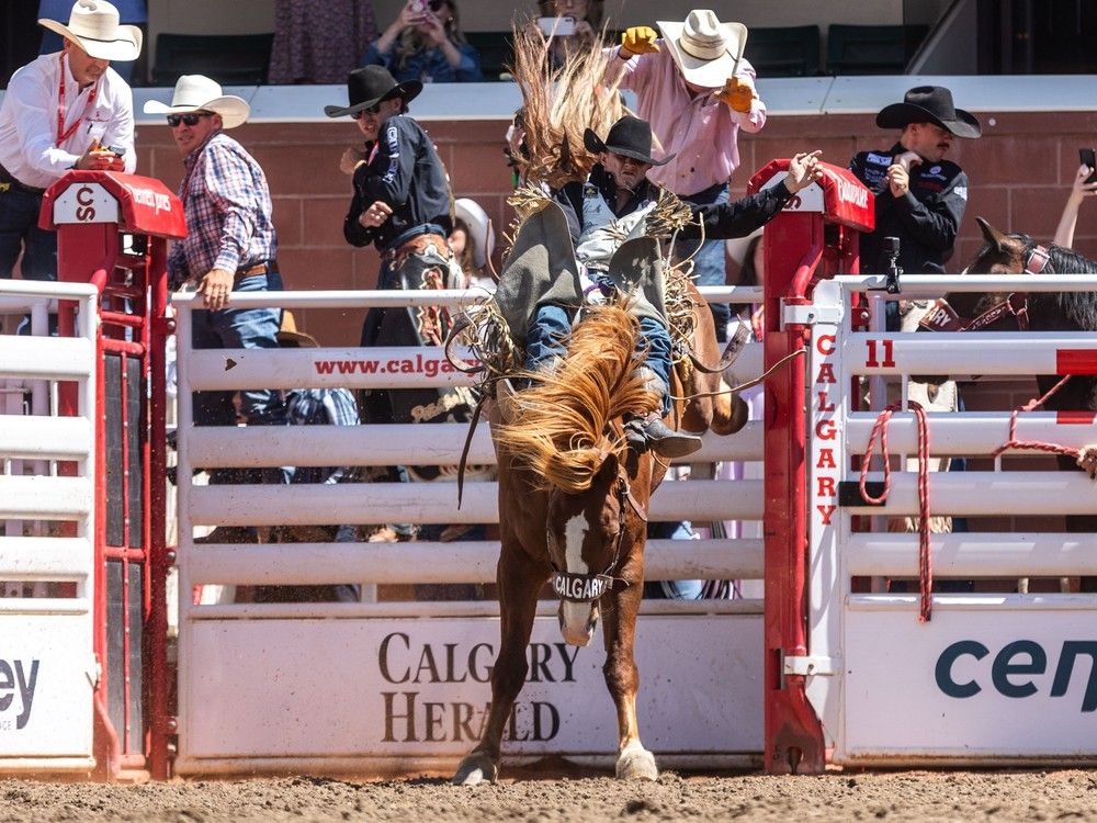 RODEO NOTES, Day 6: Cowgirl Carlee Otero on top at Calgary Stampede ...