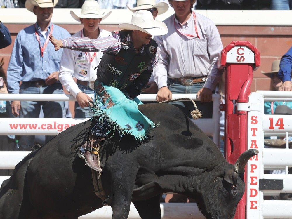 RODEO NOTES, Day 2: Bull-rider JR Stratford collects all the cash ...