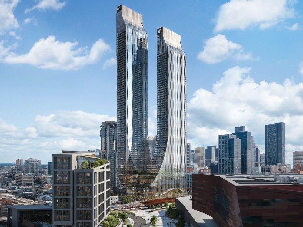 Calgary hotel project will see construction on next two tallest towers ...