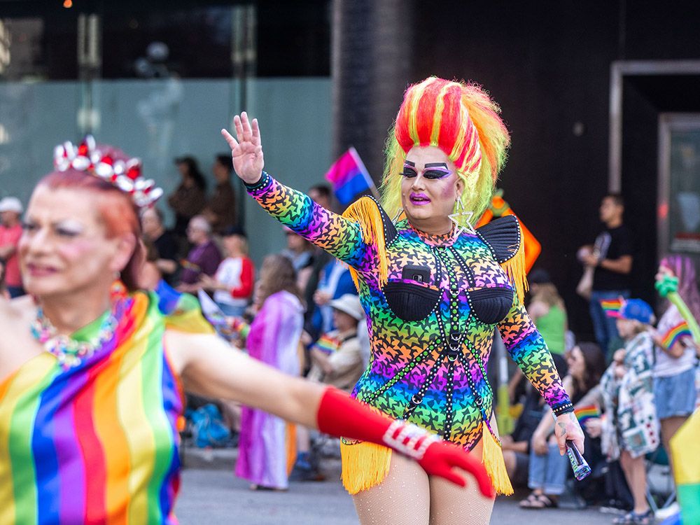 Calgarians show up for Pride under shadow of new Alberta LGBT policies ...