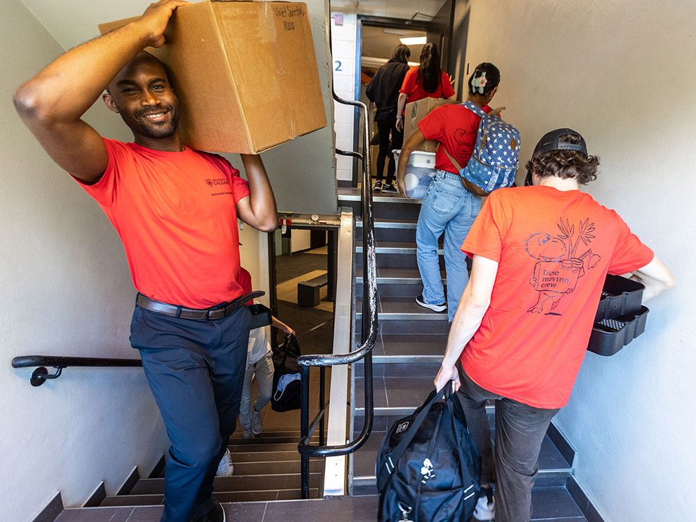 'A big deal': UCalgary campus buzzing on new student move-in day ...