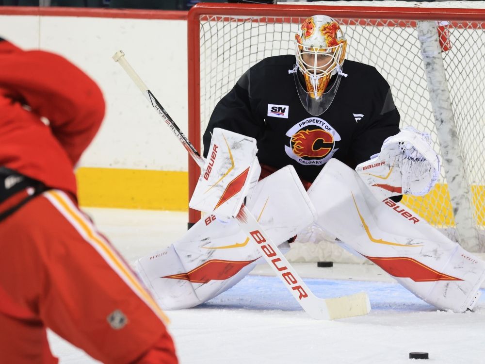 Flames goalie on challenging winter: ‘I'm glad it happened’ | Calgary ...