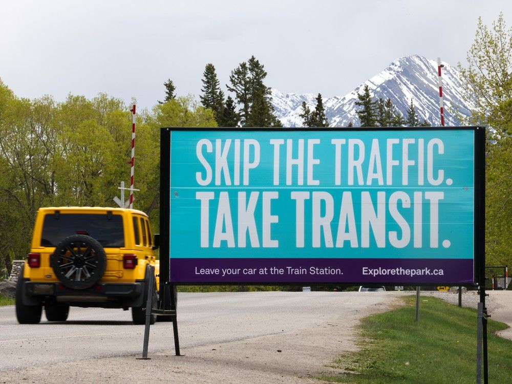 Banff welcomed a record number of vehicles in 2025 | Calgary Herald