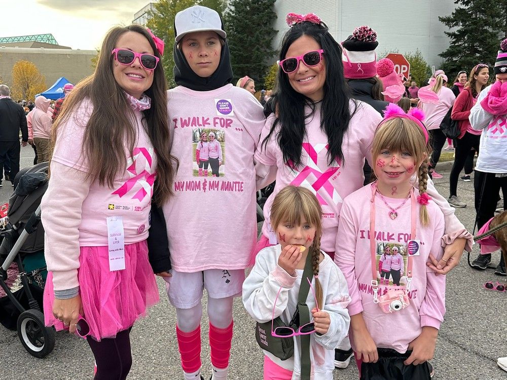 Calgary twins living with cancer lace up for CIBC Run for the Cure ...