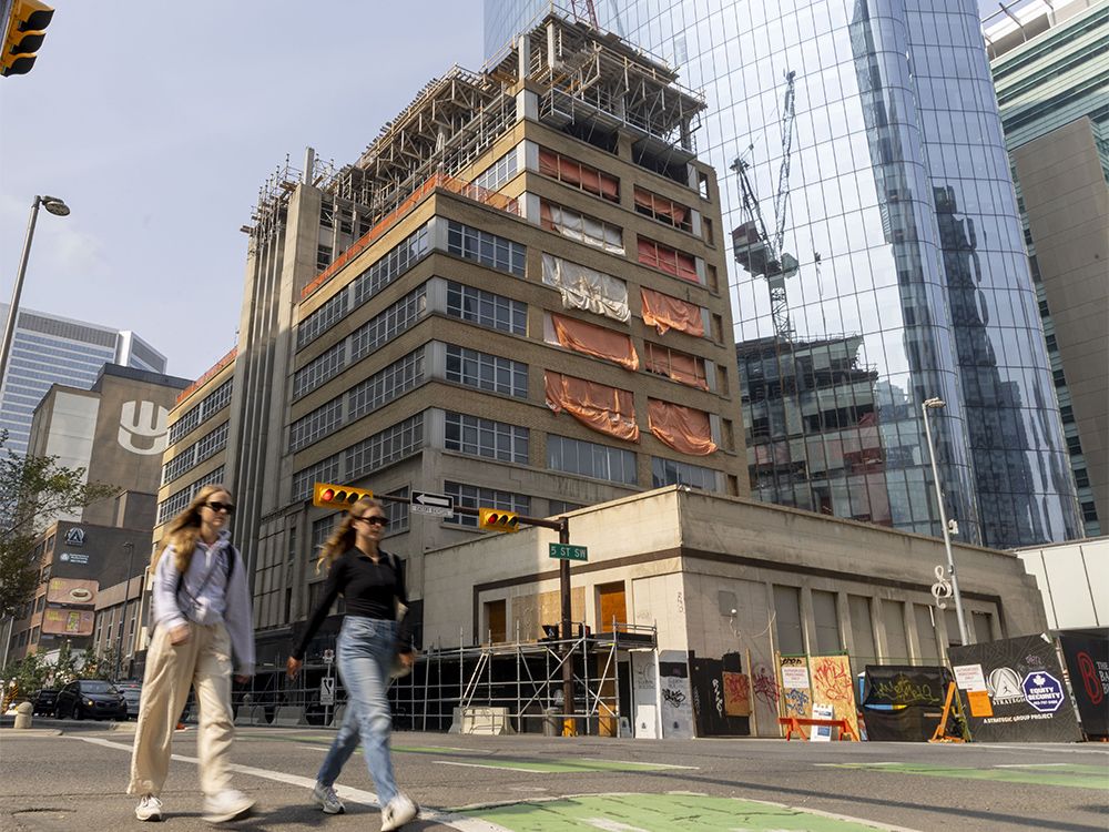 Barron Building conversion sets spring 2026 completion date | Calgary ...