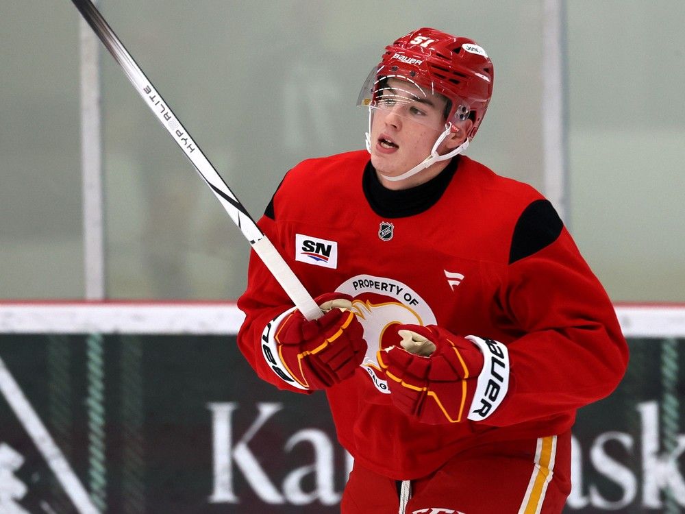 Flames prospect Matvei Gridin on a mission to ‘dominate’ | Calgary Herald