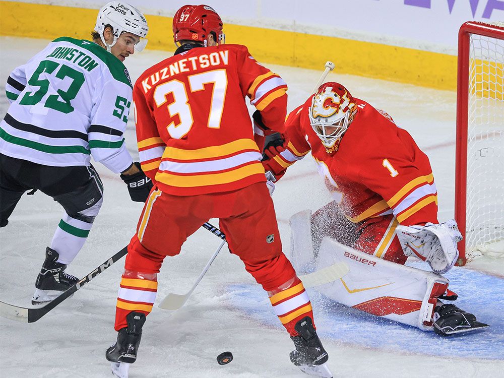 ‘He’s been really good’: Flames rookie Kuznetsov now in NHL to stay ...