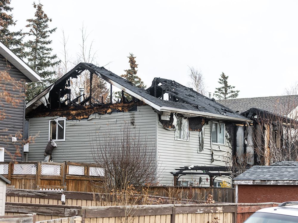 Two critically injured after fire in Taradale Close destroys two homes ...