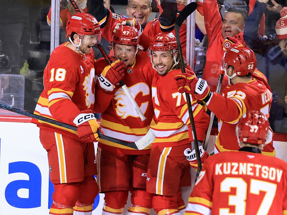 Home sweet home: Flames thriving at the Saddledome | Calgary Herald