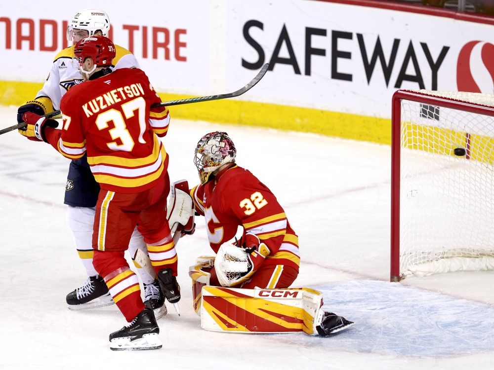 Three takeaways as Flames allow last-minute goal, halting home streak ...
